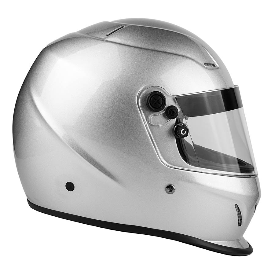 SA2020 Adult Snell Helmet Silver – Typhoon Helmets